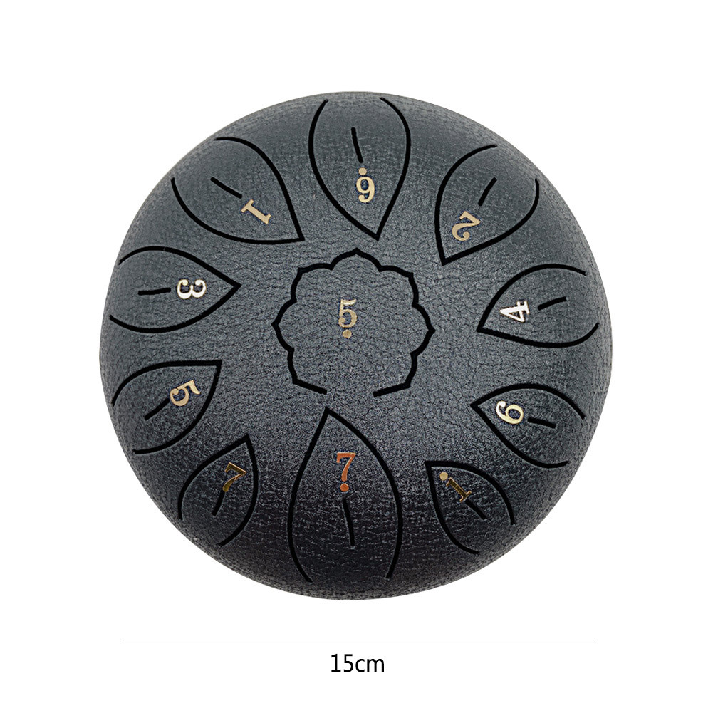 【EST】 8/11 Tune Percussion Musical Instrument 6 inch Steel Tongue Drum ...