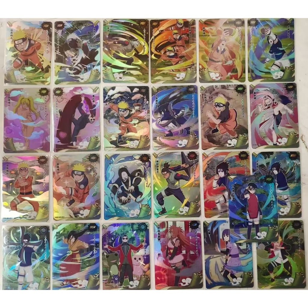 Naruto Card T2W7 SSR Full Set Card SSR-155--SSR-179 KAYOU | Shopee ...