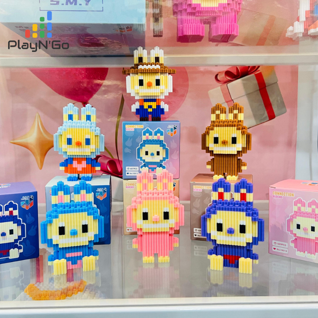 Origuinal Nano Blocks The Monster Exciting Labubu Toffee Mini Series ...