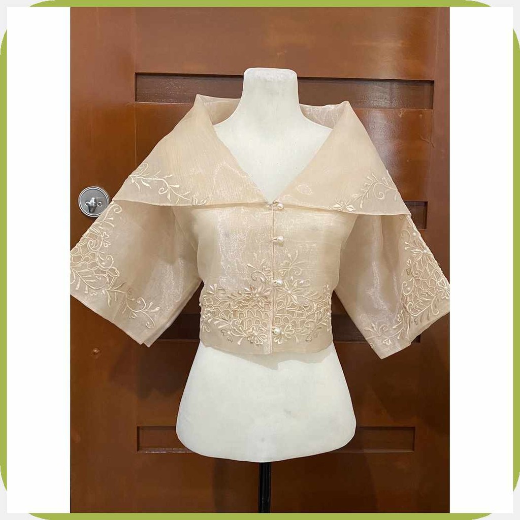 Embroidered,d%Modern|g=Filipiniana=wP|Maria=gO|Clara=ID|Top | Shopee ...