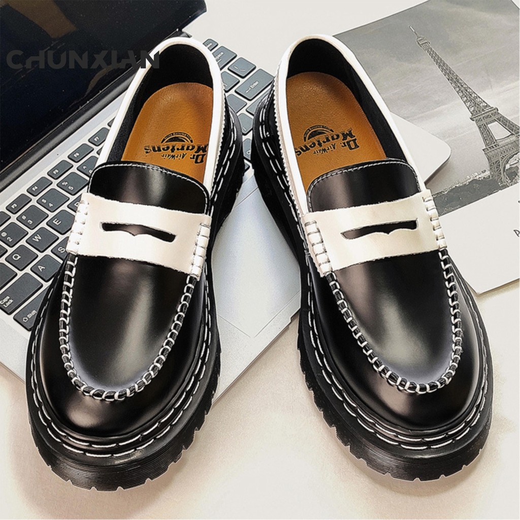 Dr. Martens ADRIAN Black and White Oreo Color Matching Leford Martin ...