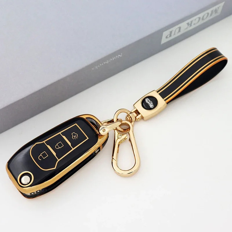 3 Buttons Shell Fob For Ford Figo 2017 Mondeo 5 Ecosport Puma 2020 ...