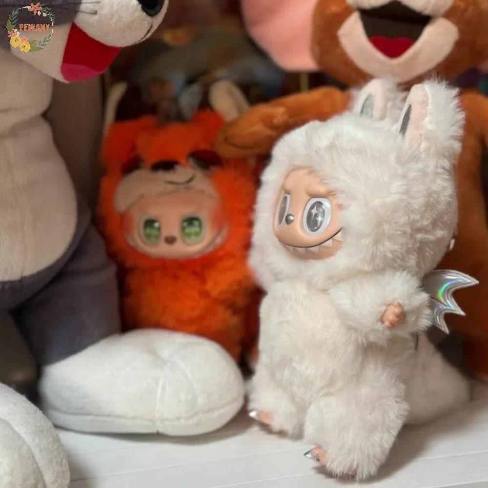PEWANYZZ Angel Labubu Plush Doll, Collectible Anti-lost Labubu Doll ...