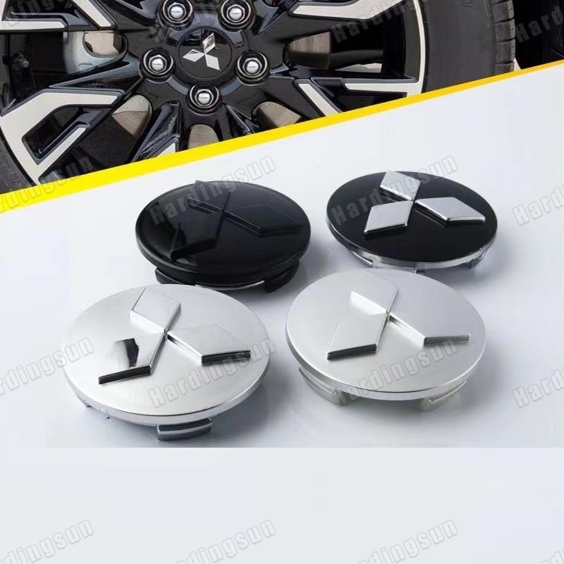 4pcs 60mm Car Wheel Hub Covers Wheel Hub Center Hole Cover Cap ...