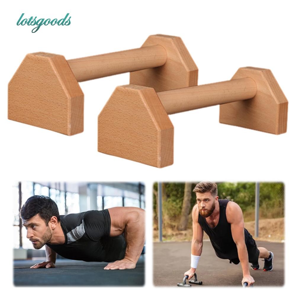 Wooden Push-up Stand Push Ups Rack Heavy Duty Push-up Bracket for Floor ...