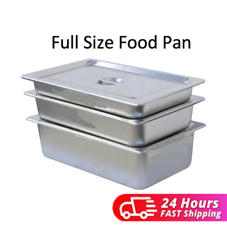 Full Size Food Pan / Stainless Steel Tray / Food Pan Only/ Food ...