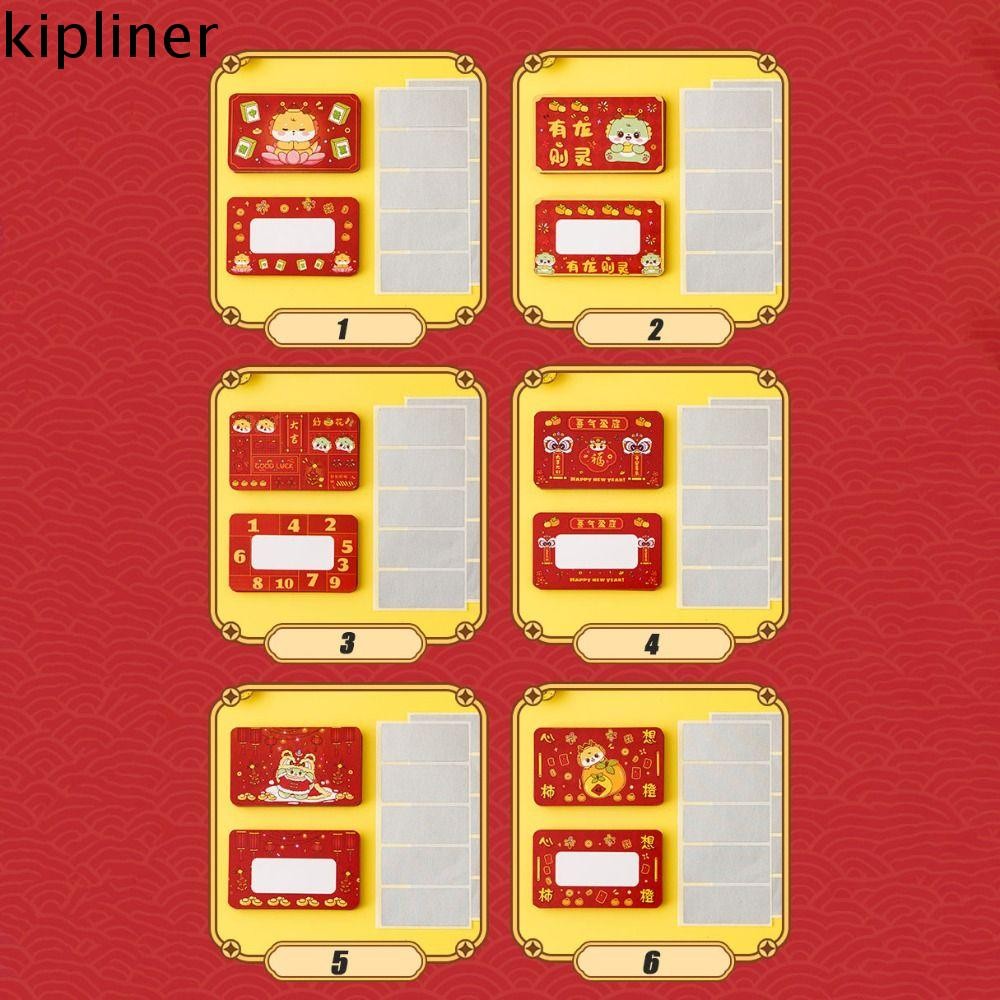 KIPLINER 60Pcs Scratch-off Cards, Cartoon Flower Vouchers Tickets ...