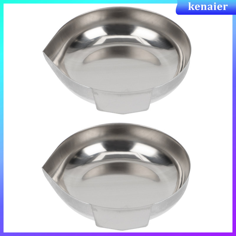 Measuring Cups Diamond Weighing Pan Pans Supplies Stainless Steel Dish ...