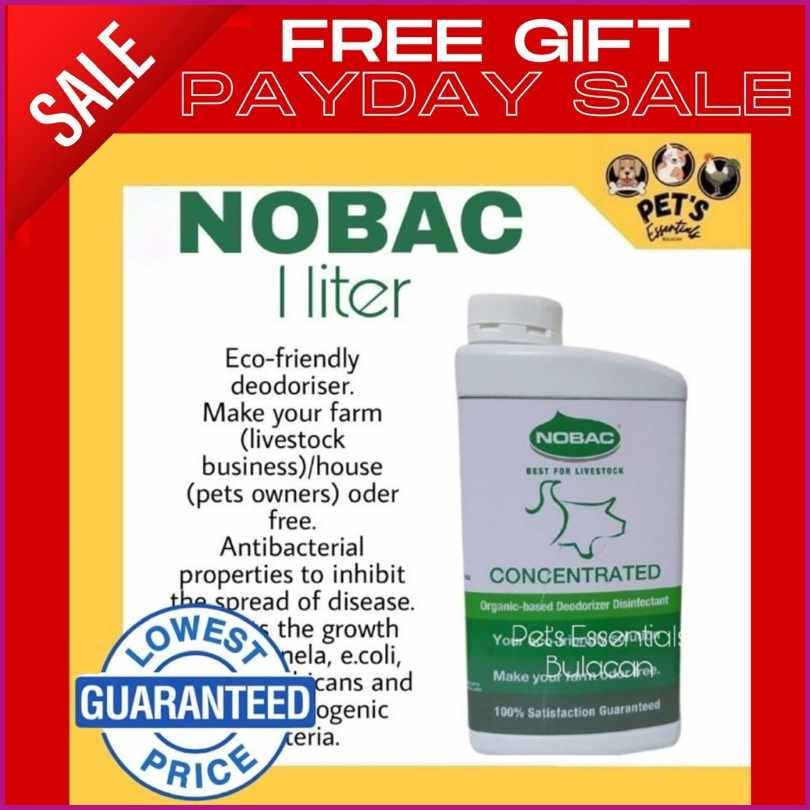 NOBAC]M&Organic-Basedg%Deodorizer~qe@Disinfectant+QD@1L | Shopee ...