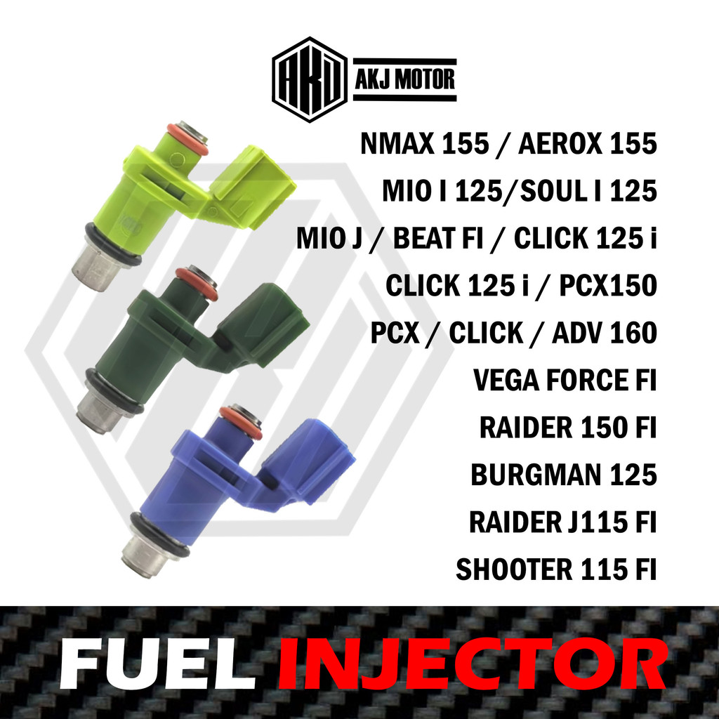 Fuel Injector Beat Fi/Click125/Click150/PCX150/Mio i 125/Mio Soul i 125 ...