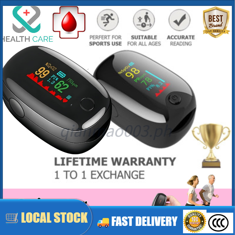 Omron Medical upgrade Pulse Oximeter Portable Fingertip Oxymeter Finger Health Monitor | Shopee ...