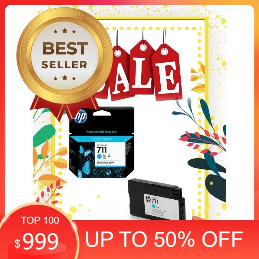 HP 711 29-ml Cyan DesignJet Original Ink Cartridge,(CZ130A) / Computer ...