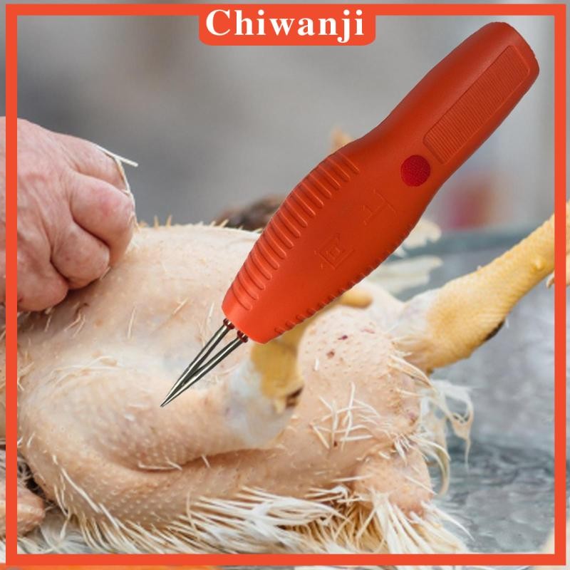 [Chiwanji] Electric Poultry Plucker Handheld Chicken Plucker for Goose ...