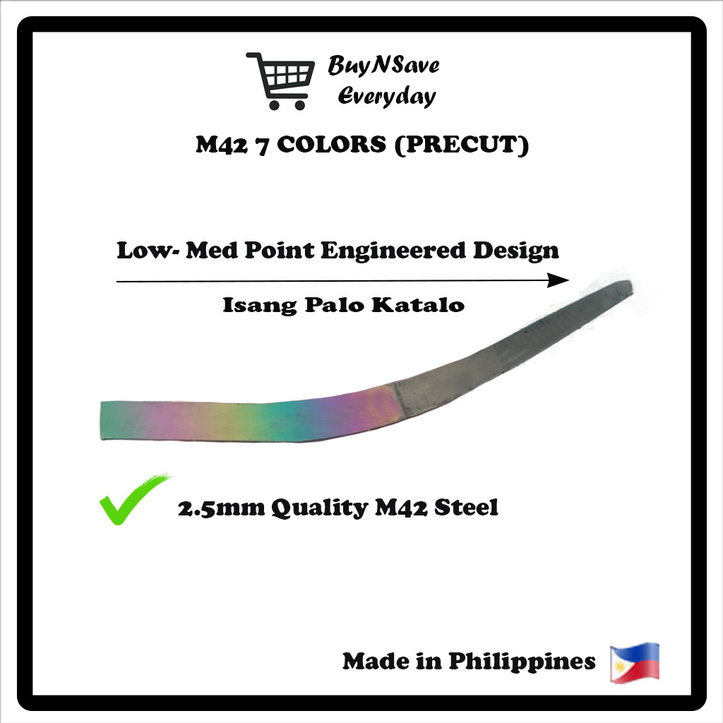 M42 7 COLORS (PRECUT) 2.0 MM TARI/GAFF | Shopee Philippines