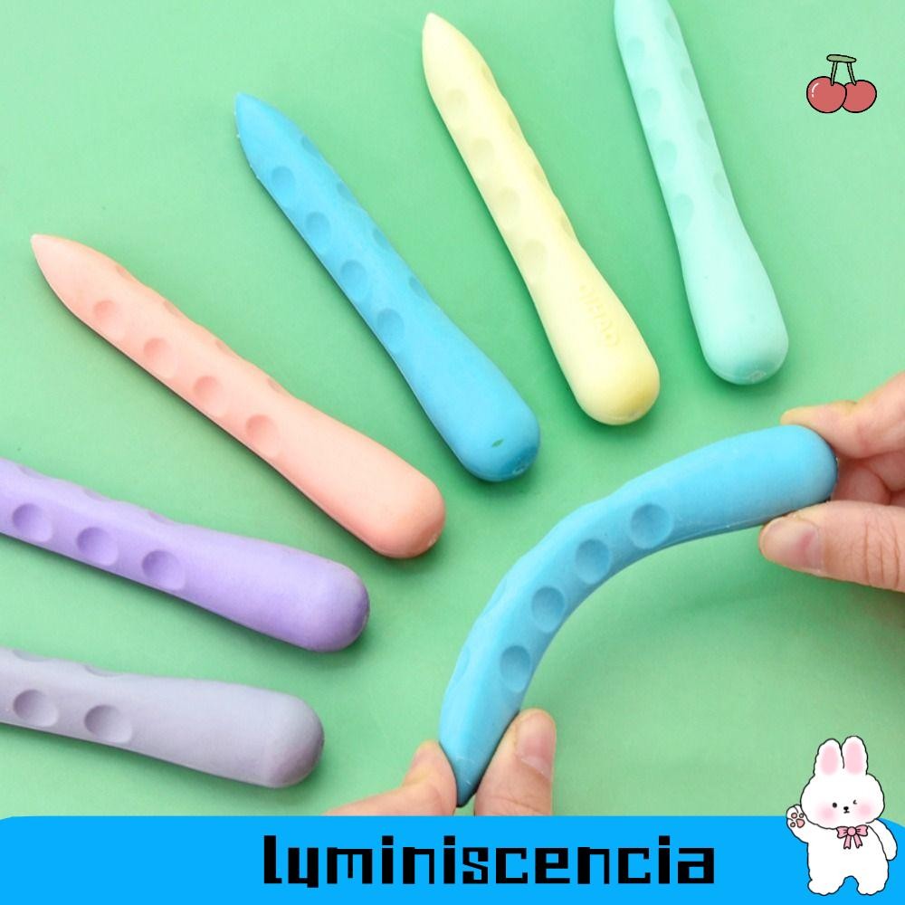 LUMINISCENCIA 3PCS/Box Huge Eraser, Without Leaving Marks Dual Use ...