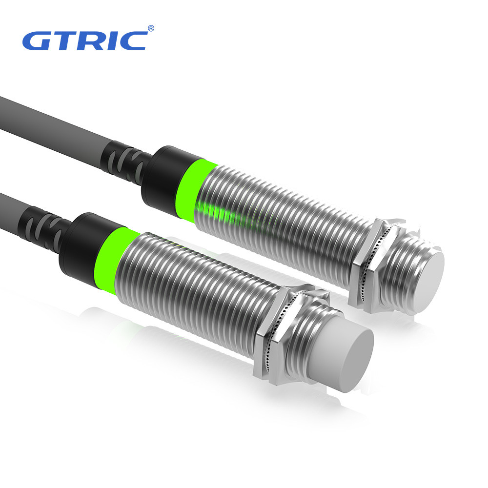 GTRIC Long Distance Inductive Sensor Metal Proximity Switch M12 NPN PNP NO NC 10-30V DC Flush ...