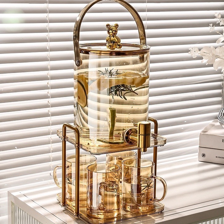 SM Luxury Stylish Water Dispenser With Glass Storage Rack / Water ...
