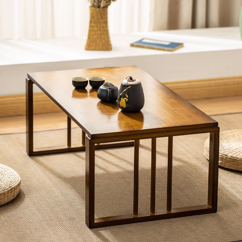 Bamboo Bay Window Small Coffee Table Tatami Japanese Style Low Table ...