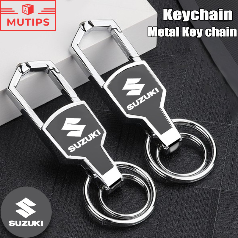 Suzuki Keychain Portable Car Key Chain Laser Logo Metal Key Buckle For ...