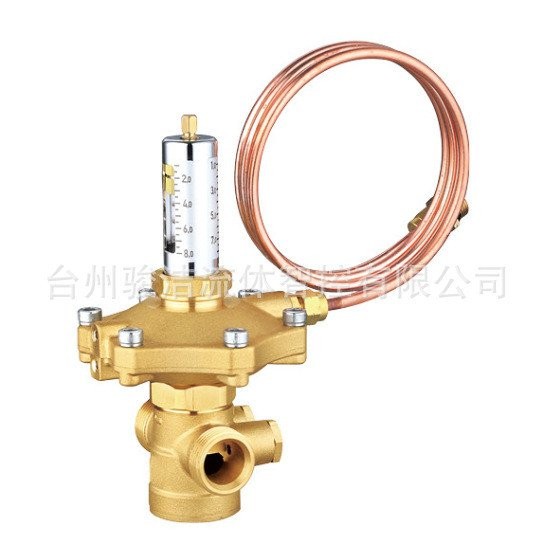 Brass Hpb59-1Adjustable Pressure Differential Valve Precision Control Air Conditioning Thermal ...
