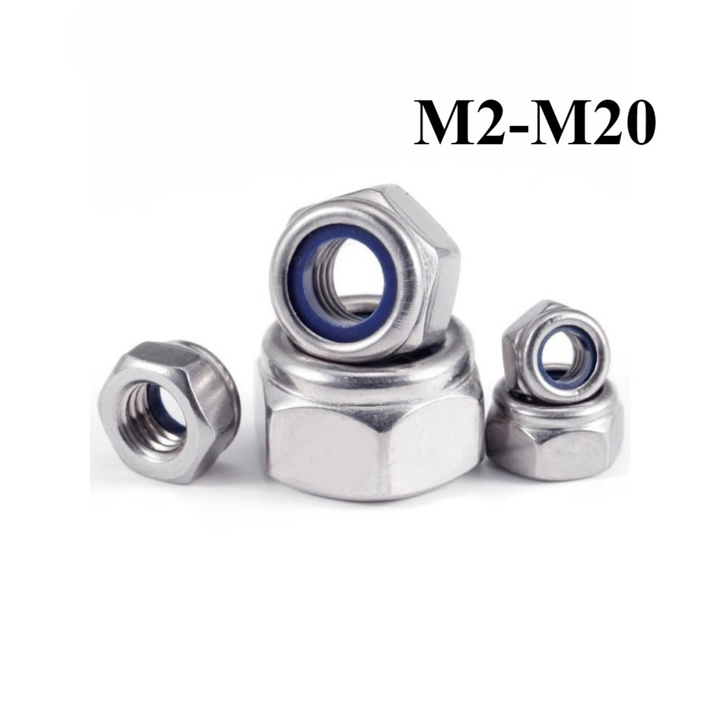 304 Reverse Thread/Fine Thread Lock Nut M2-M20 | Shopee Philippines