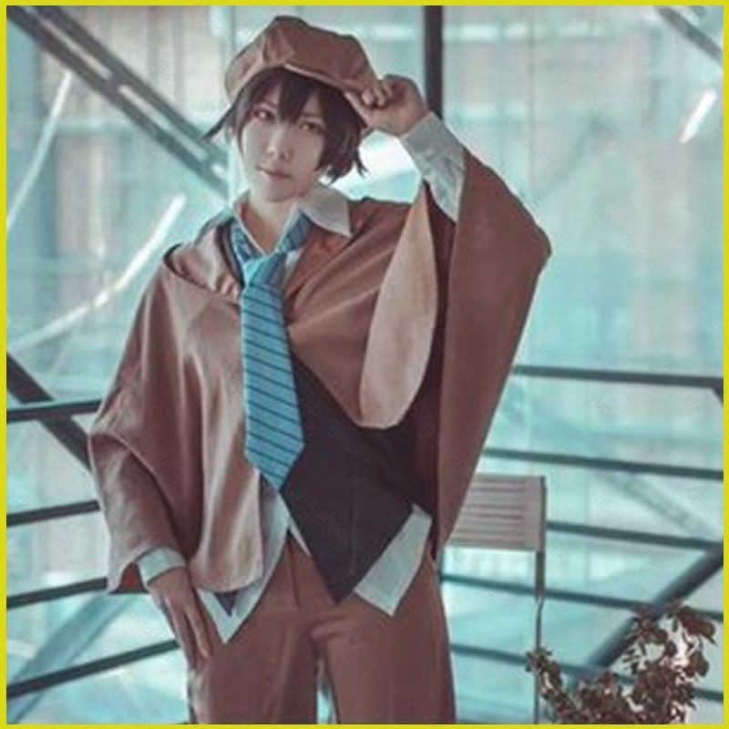 YC3 Stray Dogs Cosplay Costume Edogawa Ranpo Coat Jacket Windbreaker ...