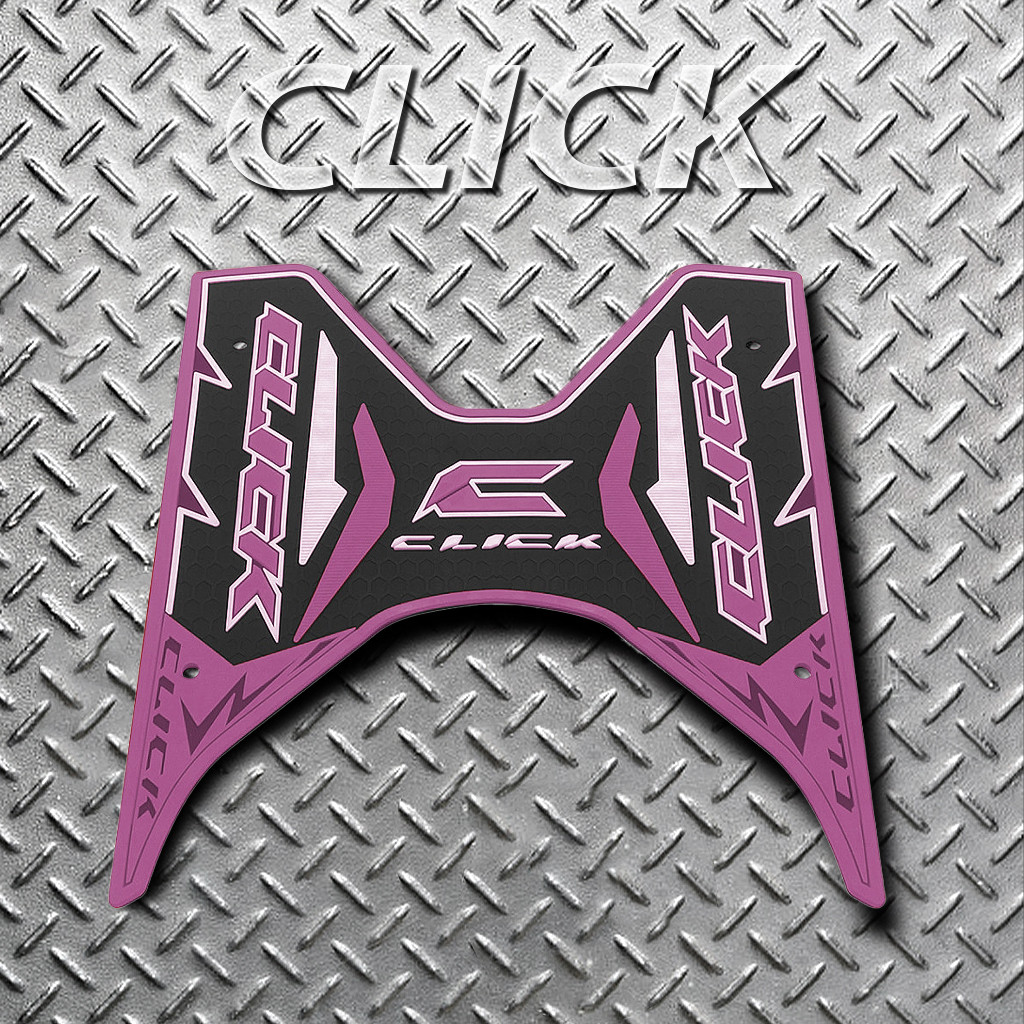 Honda Click 125 150 V1/V2/V3 Rubber Footboard Matting With Bolts Made ...