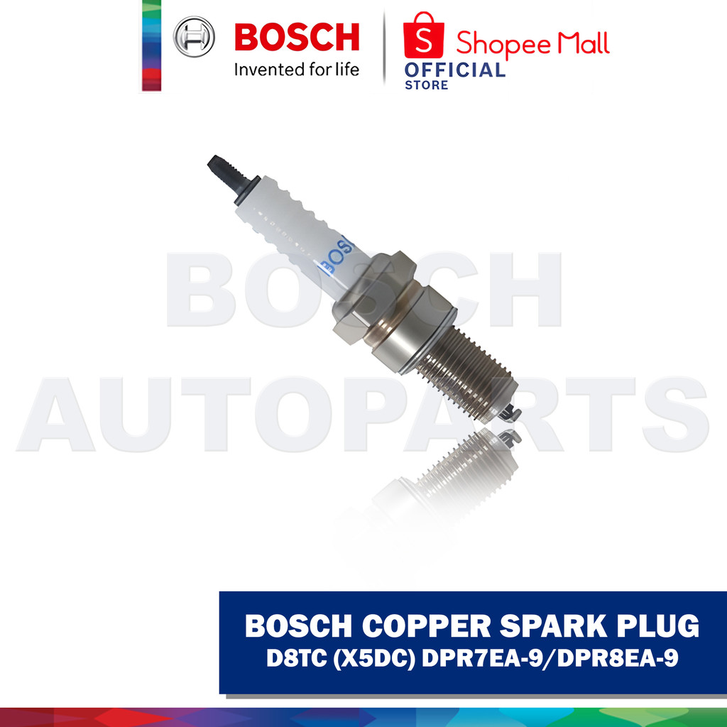Bosch Spark Plugs Copper for Honda TMX 125, TMX 125 Alpha, TMX 125 ST ...