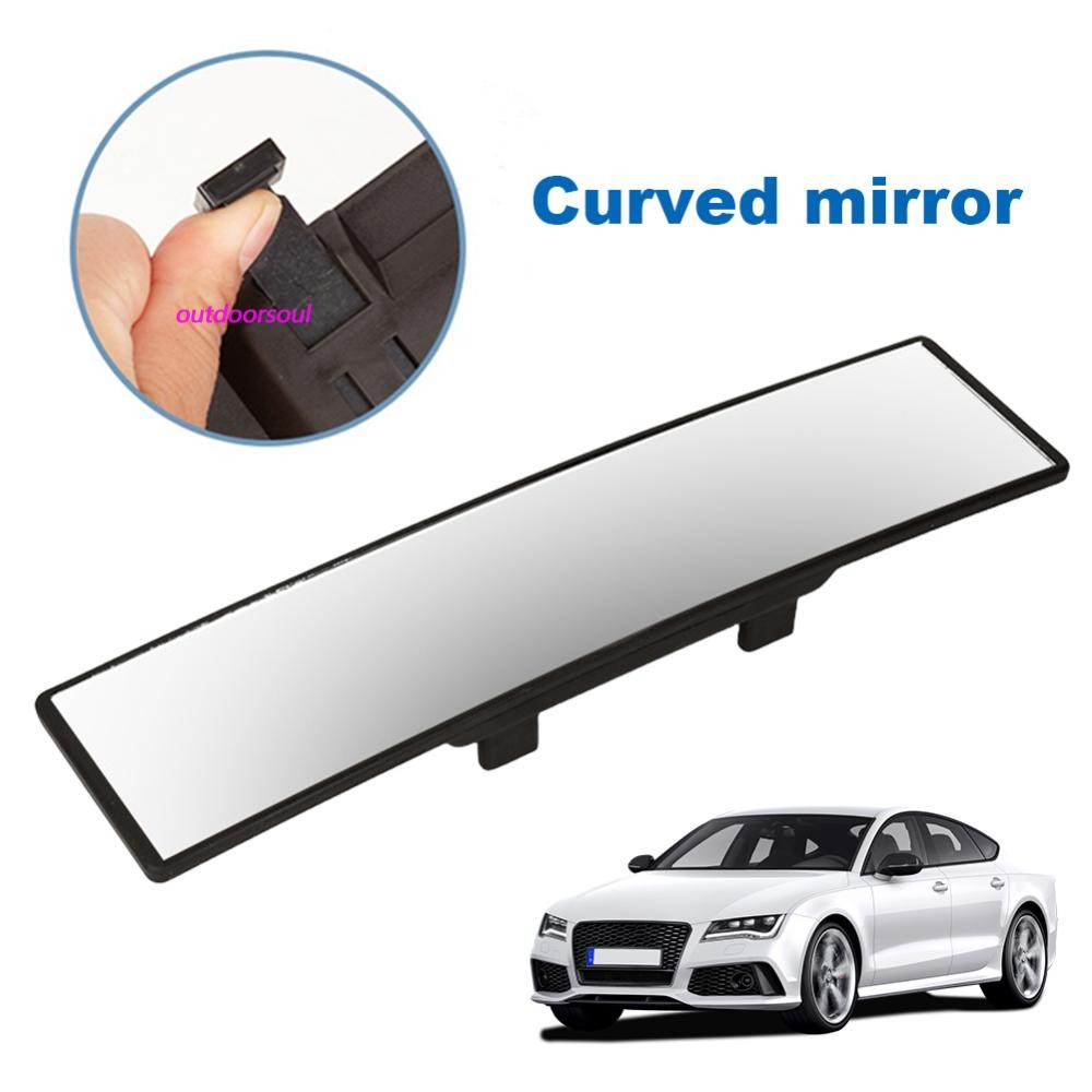 285mm Wide Convex Curve Panoramic Mirror Anti Glare Curve Rear View ...