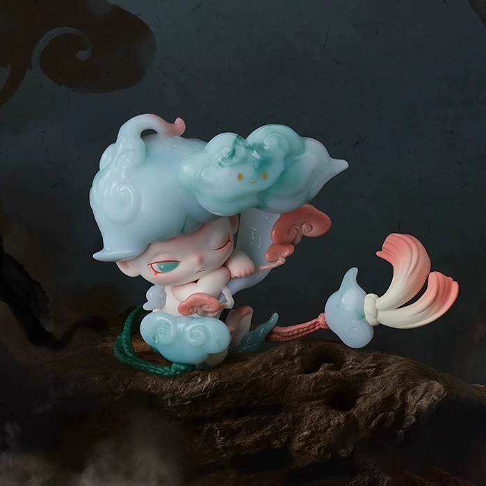 GenuinePOPMART DIMOO WORLD stories in the cup series official art toy ...