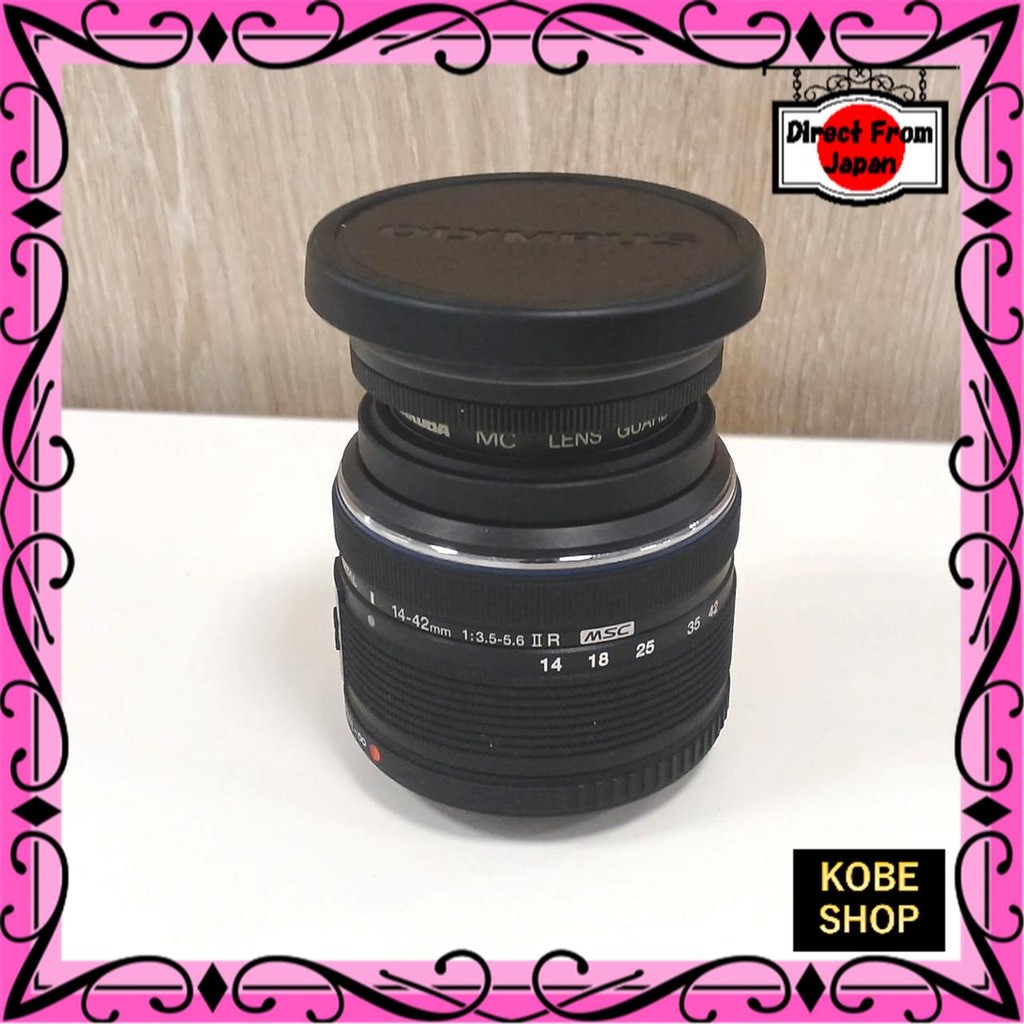 【Direct From Japan】 OLYMPUS 14-42mm F3.5-5.6 II R Zoom Lens & Converter ...