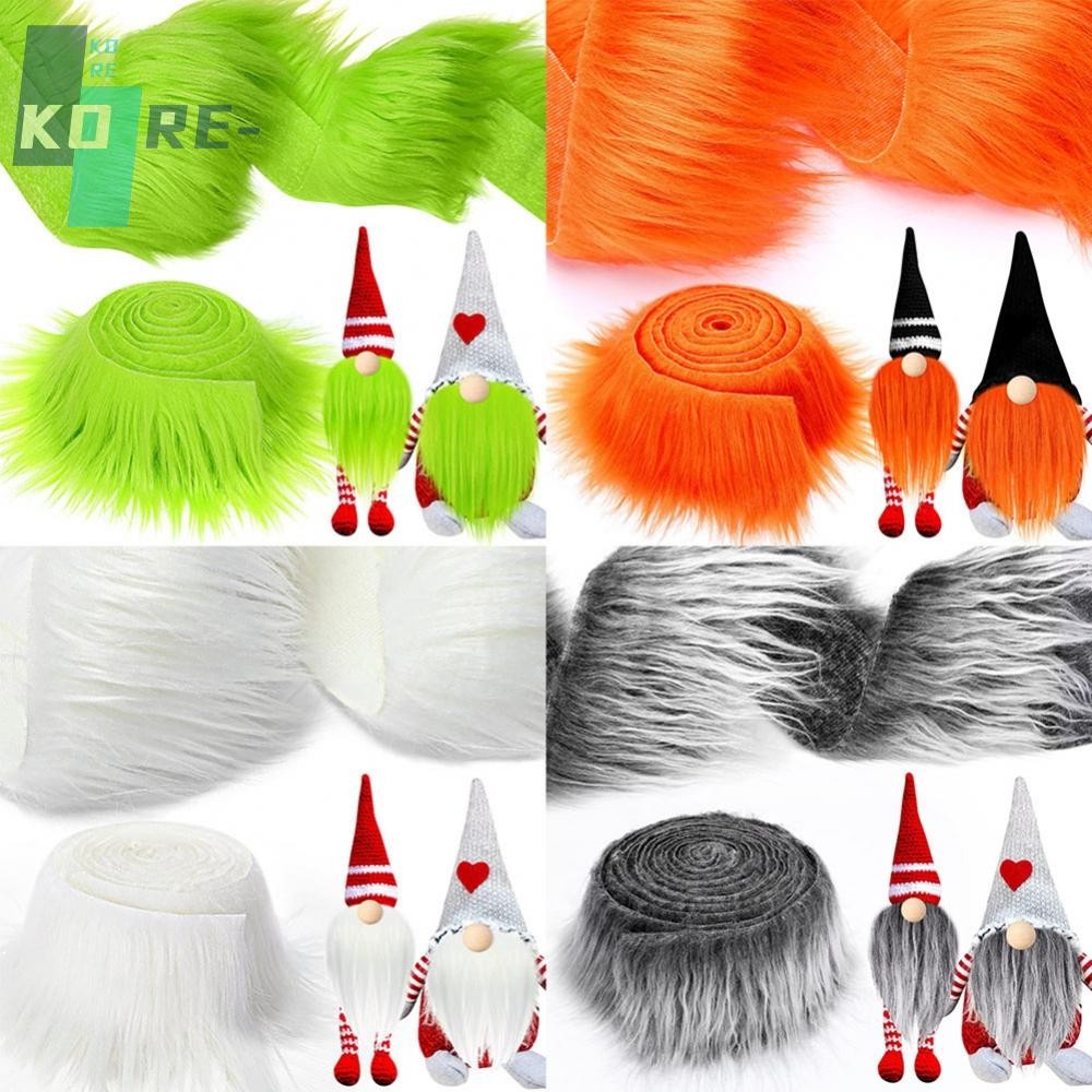Faux Fur Fabrics Washed Wool Strips DIY Fluffy Craft Fur For Toy Home ...