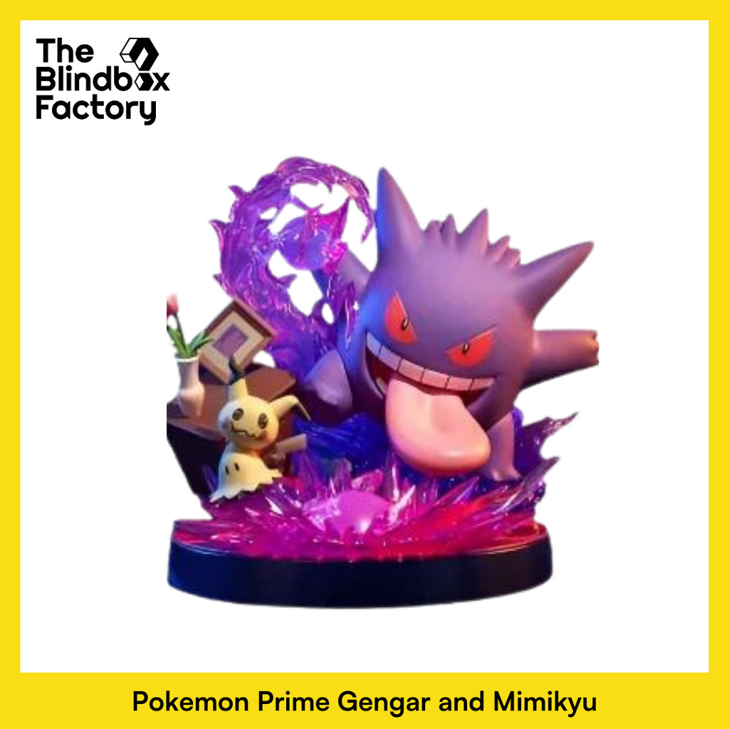 Funism POKEMON Prime Gengar and Mimikyu Figure | Shopee Philippines