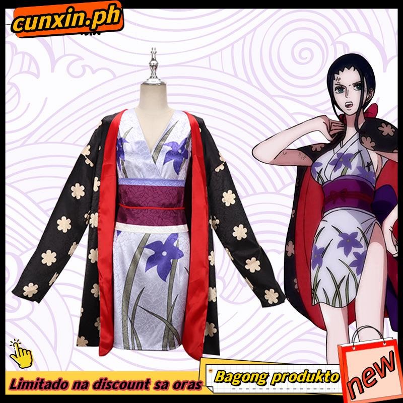 One Piece Onishima Chapter Dark Pattern Robin Kimono cos Clothing Two ...