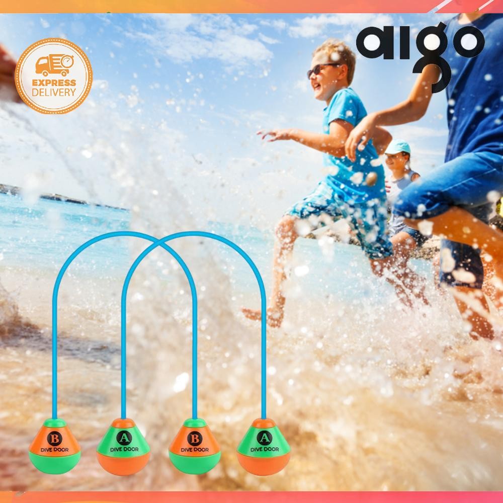 2pcs/set Through Door Diving Ring Reusable Swim Training Dive Door ...