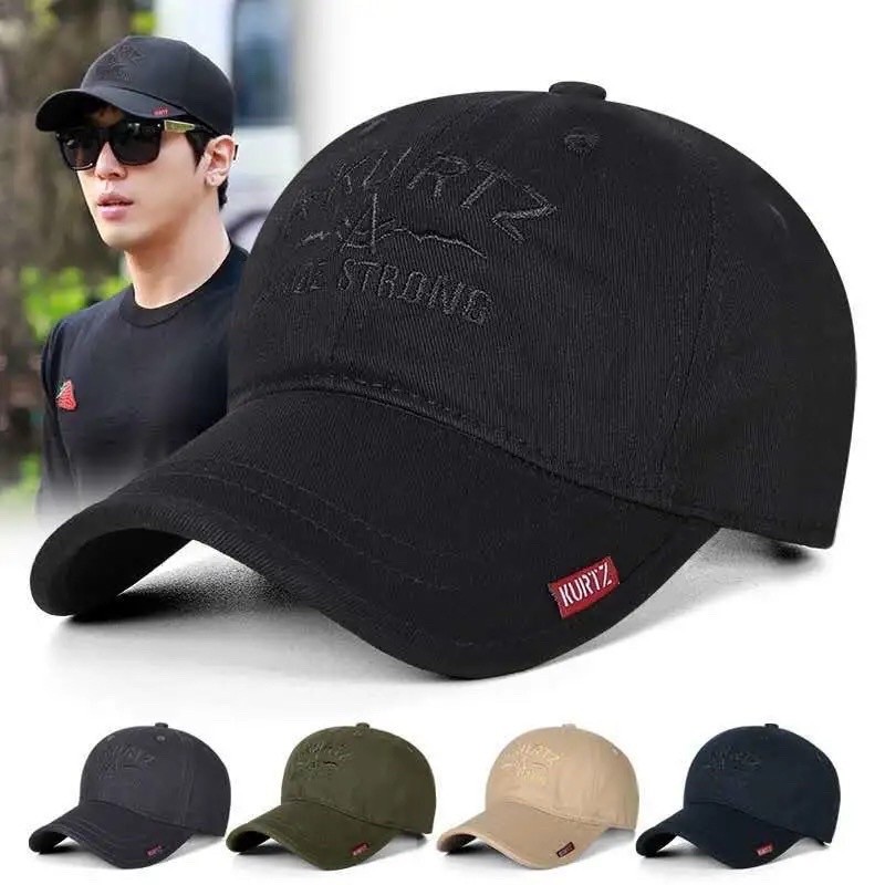 Kurtz Korean Baseball Cap Golf Caps Embroidery Logo Cotton Cap Outdoor ...