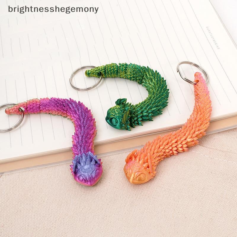brightnesshegemony 3D Printed Snake Keychain Viper Snake Model Figurine ...