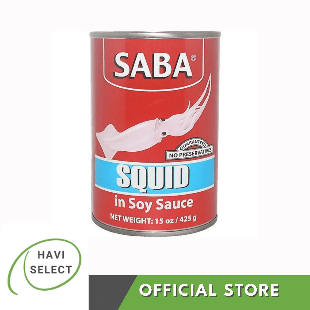 HAVI SELECT SABA SQUID IN SOY SAUCE 1PC X 425G | Shopee Philippines