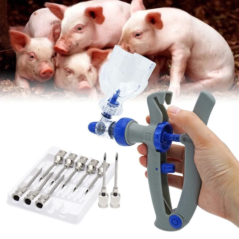 1ml/2ml/5ml/10ml Automatic Continuous Syringe Animal Injection ...