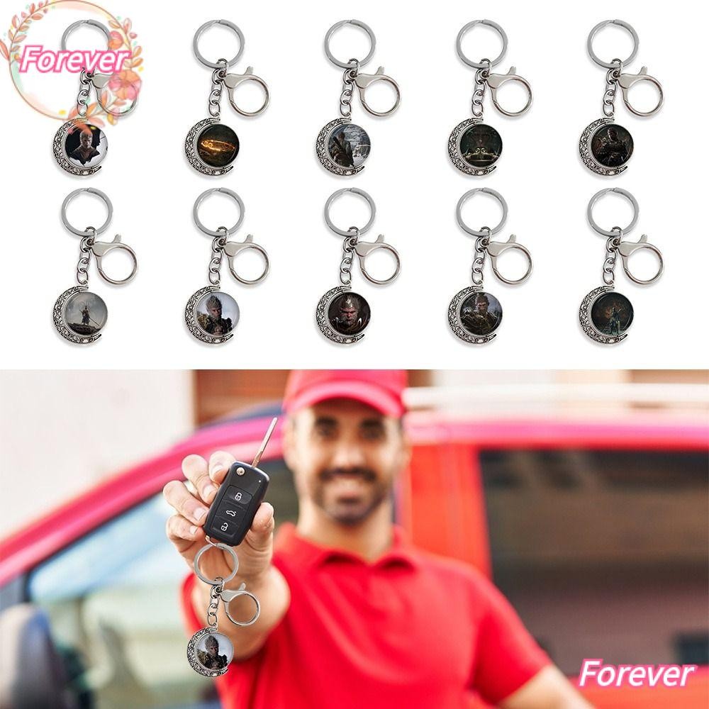 FOREVER Black Myth Wukong KeyChain, Monkey King Black Myth Wukong ...