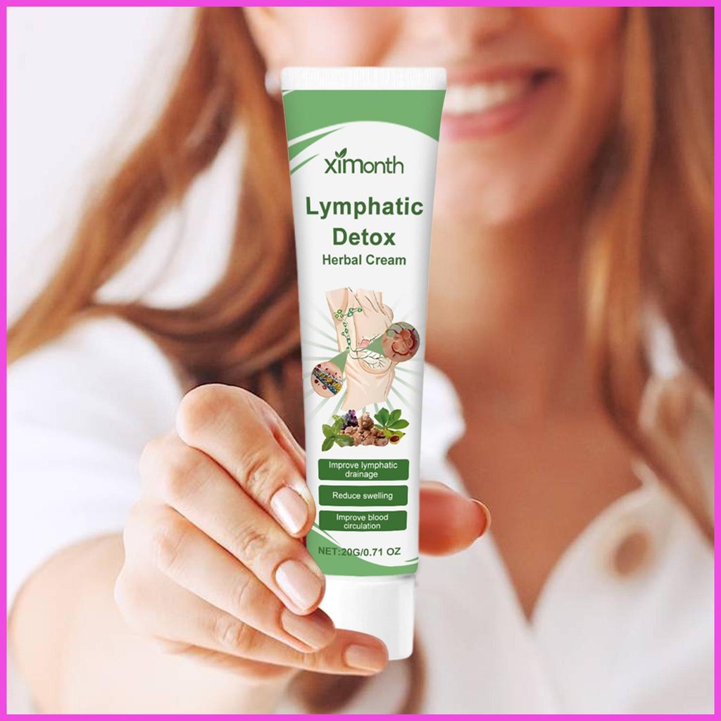 Lymphatic Support Lymphatic Cream 20g Moisturizing Natural Massage Balm ...