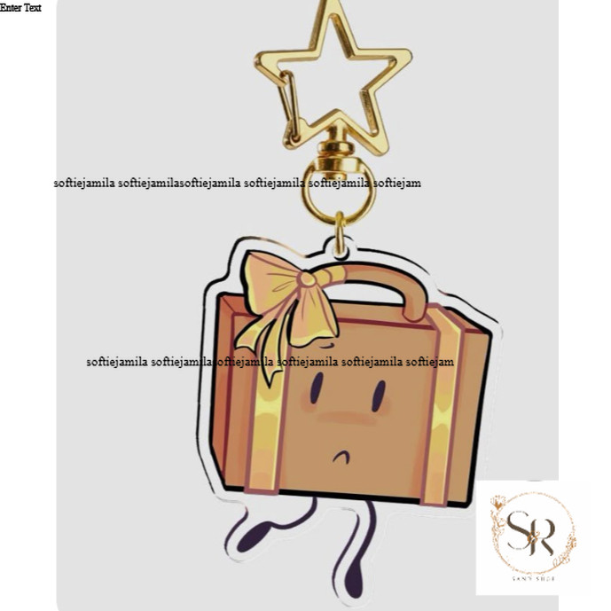 Suitcase inanimate insanity keychain | Shopee Philippines