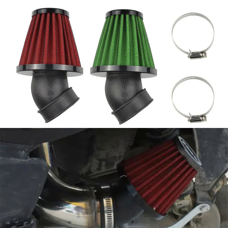 Motorcycle air filter Rad air filter element mushroom head high airflow ...