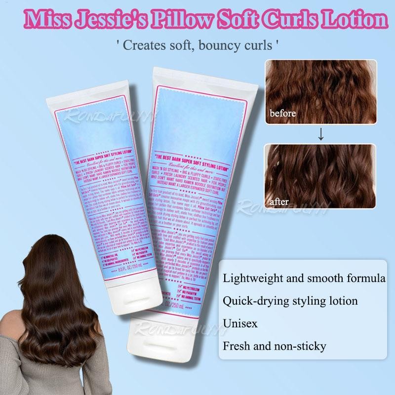 Miss Jessie's Pillow Soft Curls Lotion Curl Cream Curl Defining Cream ...