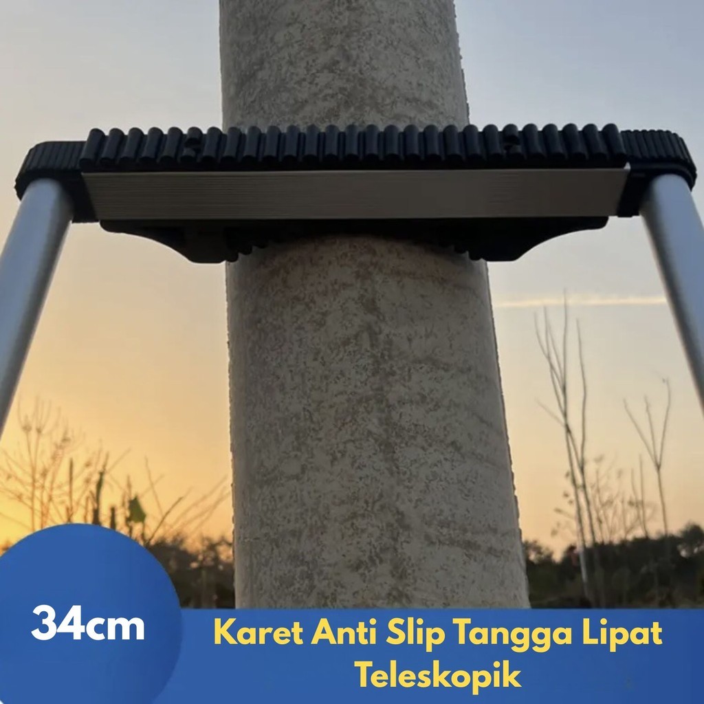 Anti-Slip Rubber Universal Folding Ladder Non-Slip Telescopic Stair Pad ...