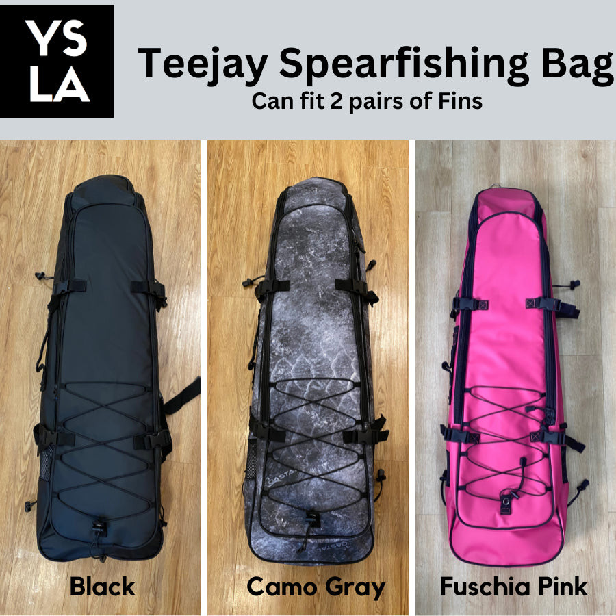 Ysla Teejay Waterproof Freedive Long Fin Bag and Spearfishing Backpack ...
