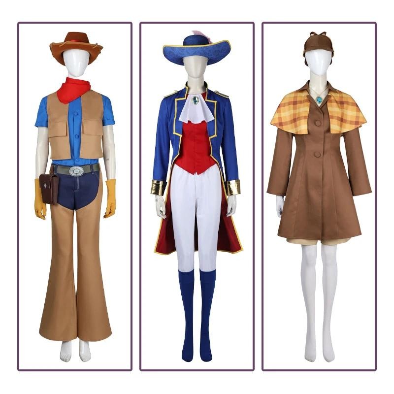 Princess Characters Peach Show Time Game Cosplay Costumes Cowboy Ninjas ...