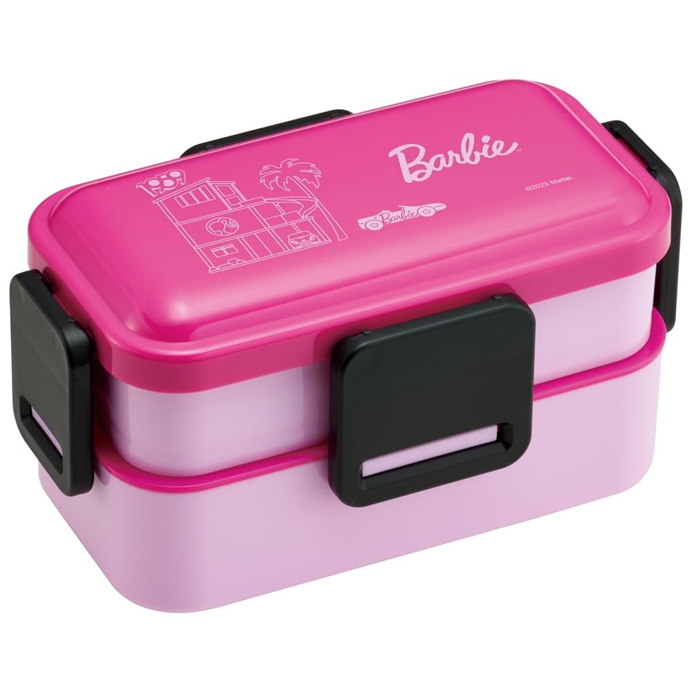 Skater Bento Box Barbie Barbie 600ml Anti-Bacterial Fluffy Serving Dome ...