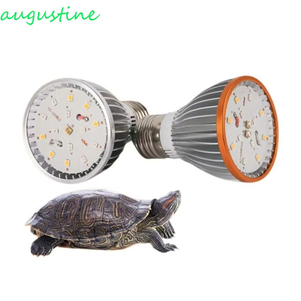 AUGUSTINE Reptile Light Bulb, UVA UVB Full Spectrum 5.0/10.0 Terrarium ...