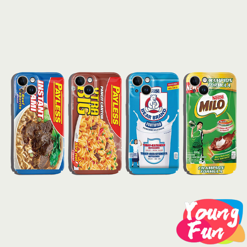 Creative Pancit Canto Case for iPhone 16 Pro Max 15 14 XR 13 12 11 Pro ...